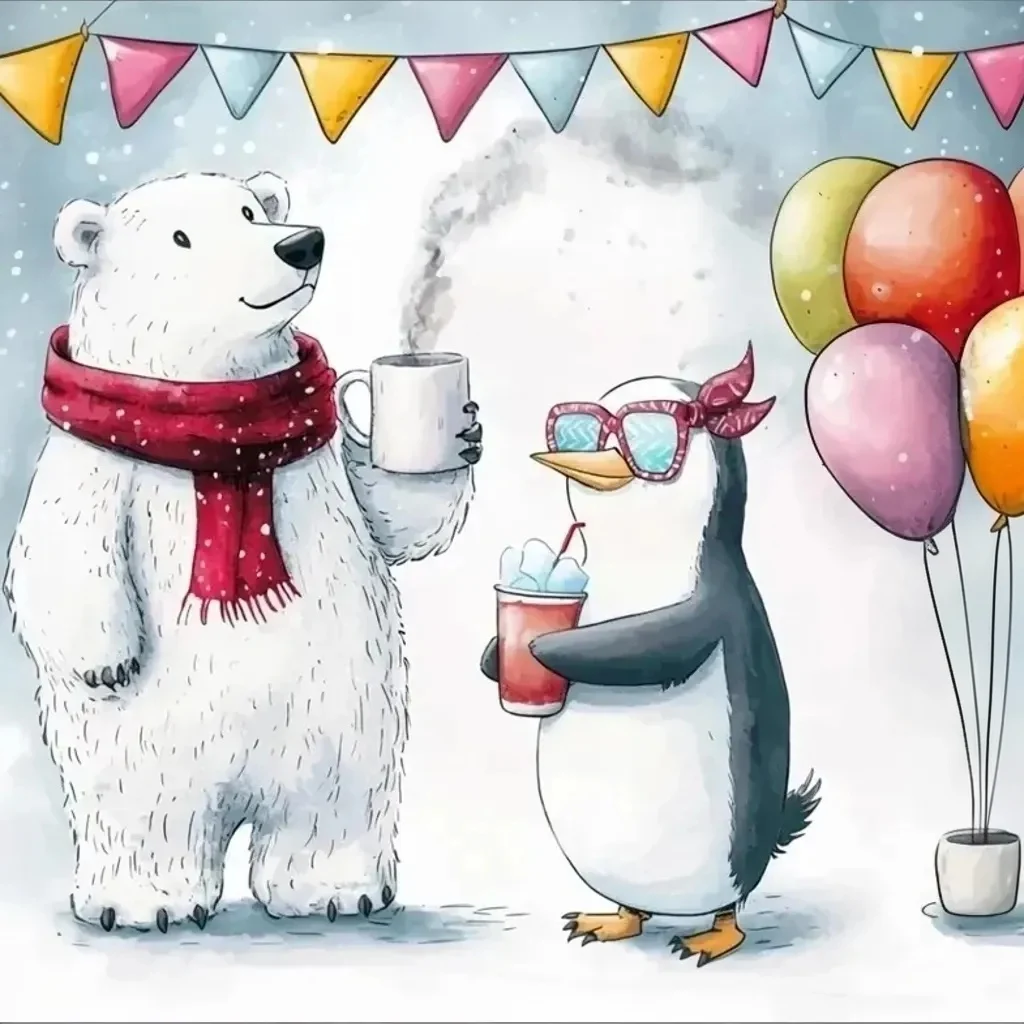 🕵️‍♂️ Spot the 5 Differences - Polar Opposites | Zebra Escapes